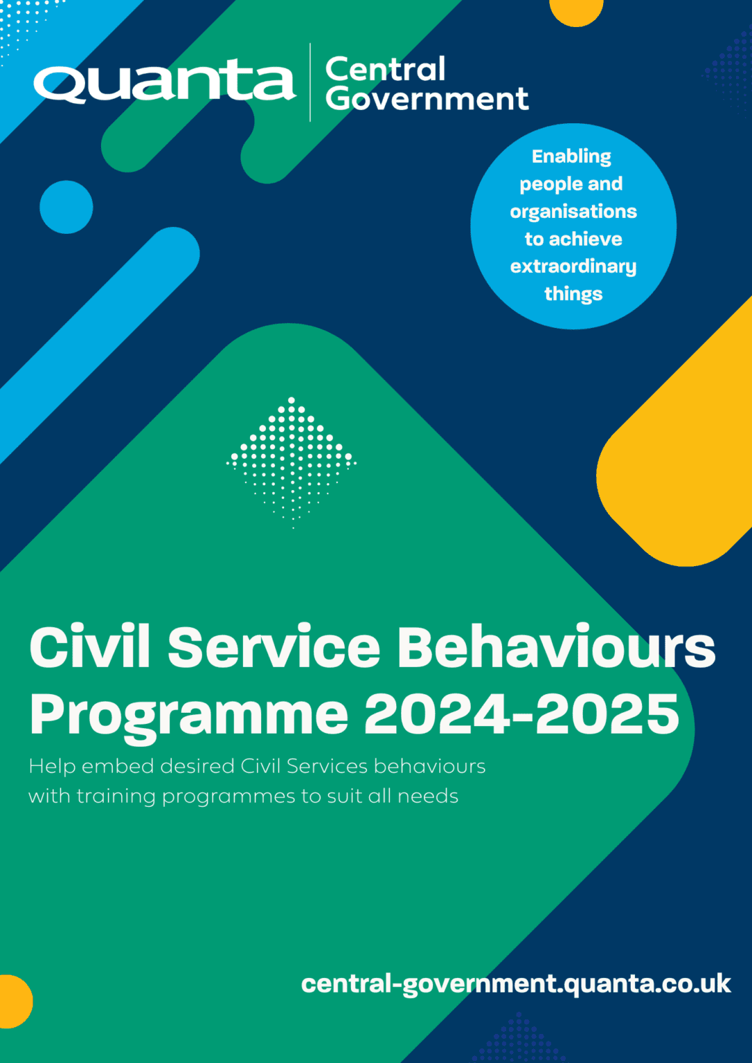 Civil Service Behaviours Programme - Quanta - Central Government